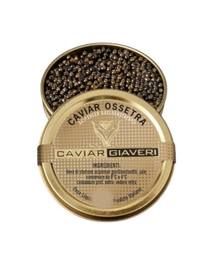 Caviar Giaveri Ossetra 100g | Ovas de Caviar Premium
