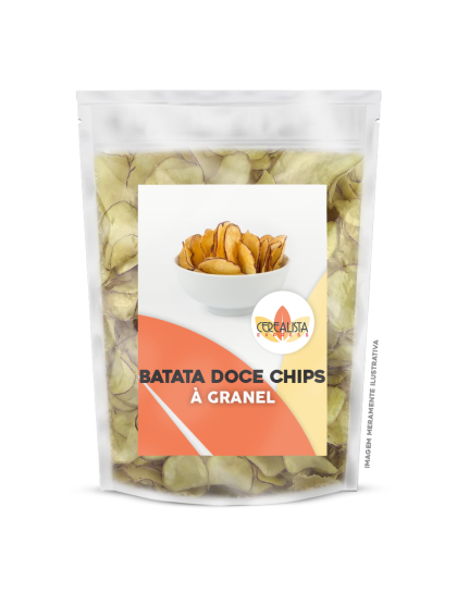 Chips de Batata Doce Crocante Granel | Snack Saudavel