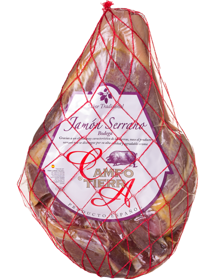 Presunto Jamon Serrano Campo Tierra S/ Osso Espanhol