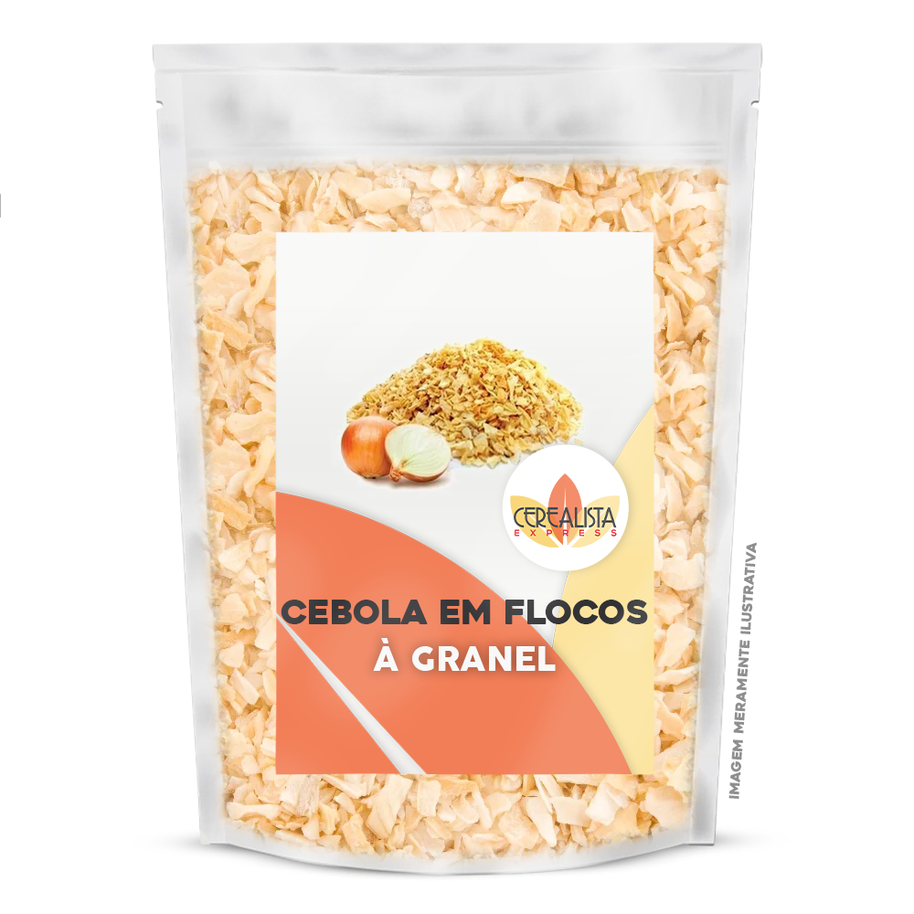 Cebola Ralada Em Flocos Tempero Desidratado Natural