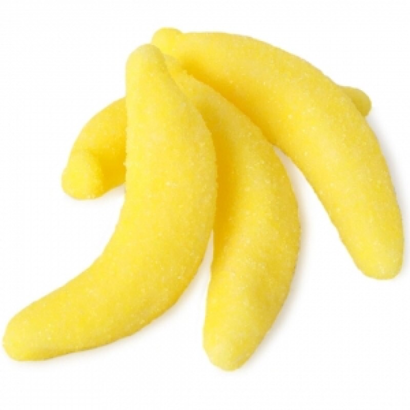 Goma Fini Banana Bala de Gelatina Granel - Goma Granel