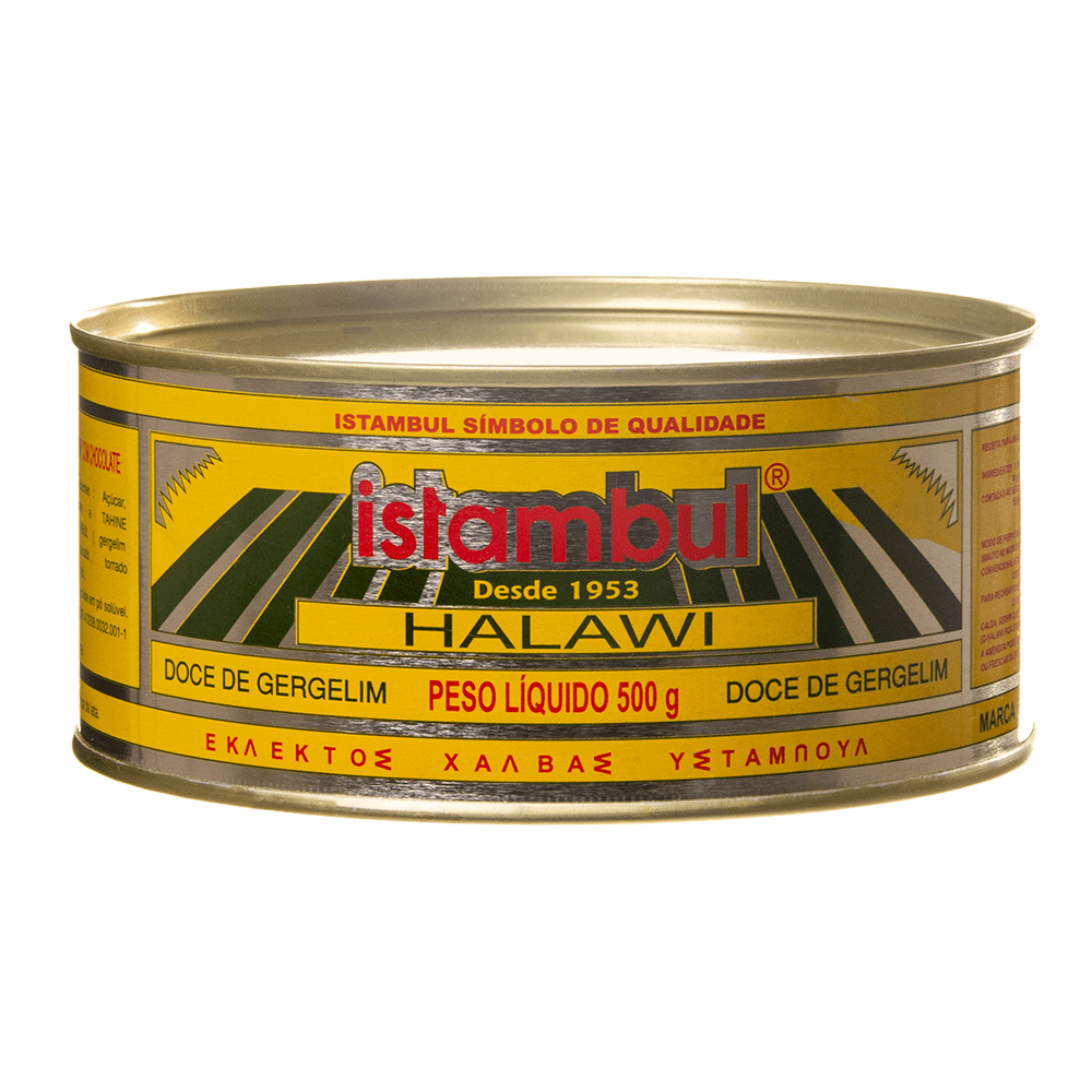 Halawi Tradicional Istambul Doce de Gergelim Lata 500g