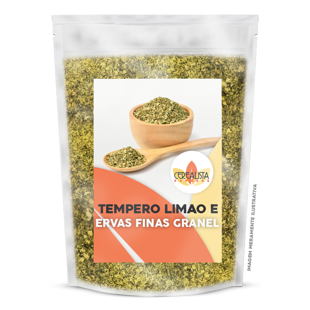 Tempero Limão e Ervas Finas Mistura Versatil Natural