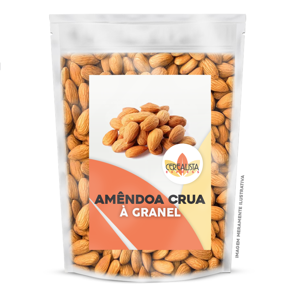 Amêndoa Crua sem Casca a Granel | Amêndoas Oleaginosas