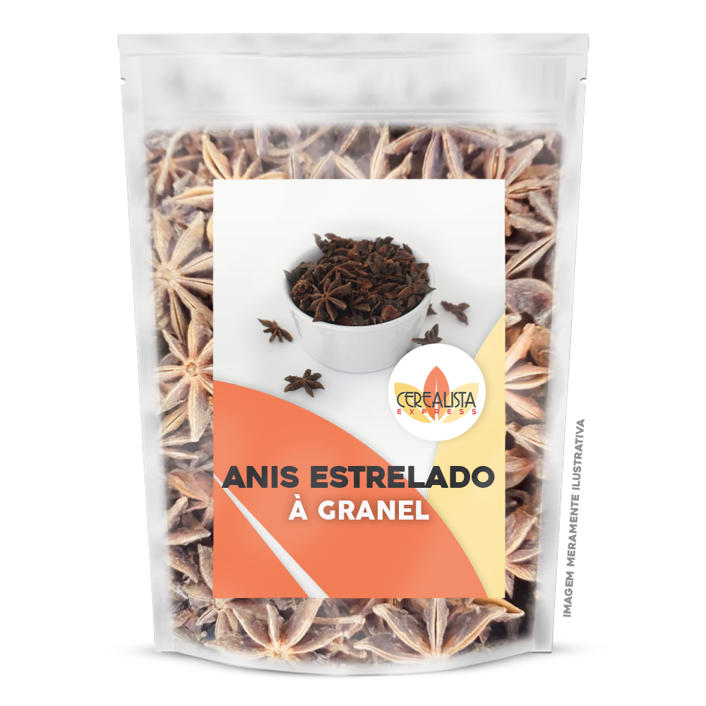 Anis Estrelado Inteiros | Chá de Anis Estrelado Granel