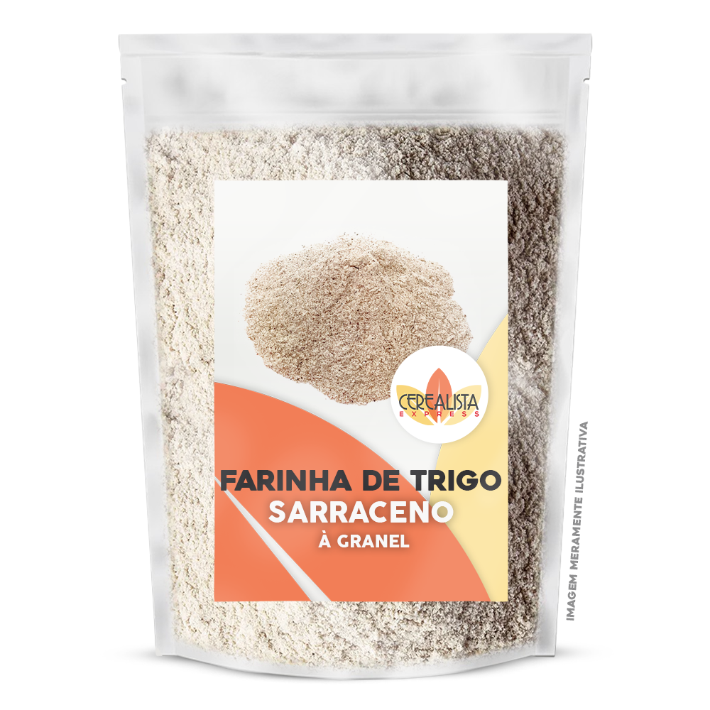 Farinha de Trigo Sarraceno Sem Glúten | Trigo Mourisco