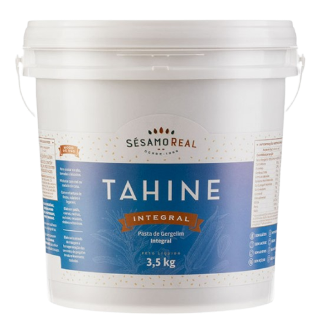 Tahine Integral Sésamo Real Pasta de Gergelim 3,5kg
