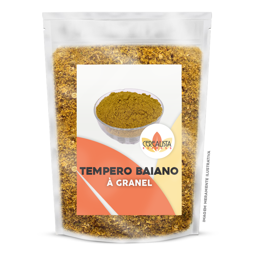 Tempero Baiano Com Pimenta | Mix de Especiarias em Pó