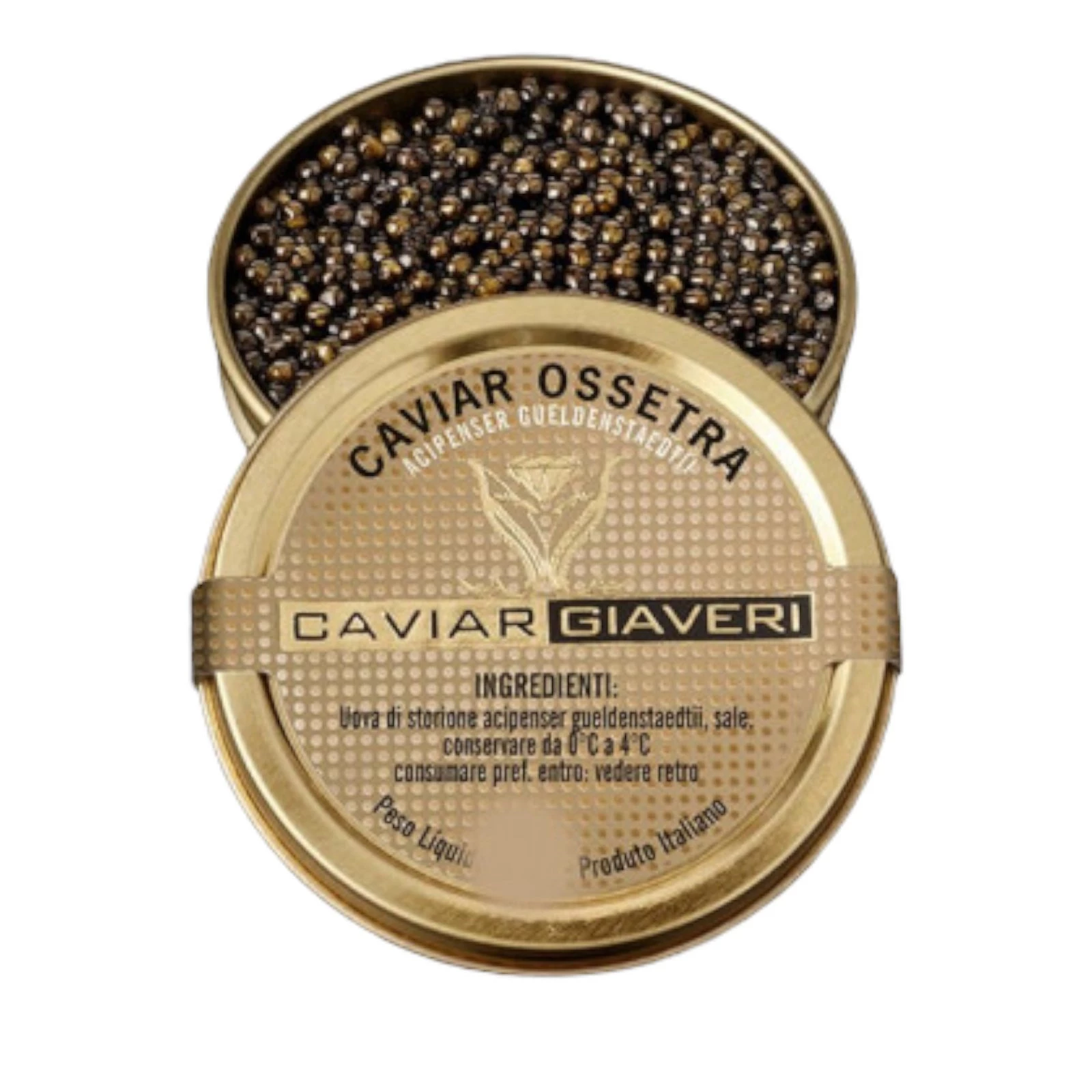 Caviar Giaveri Ossetra 15g | Ovas de Caviar Premium